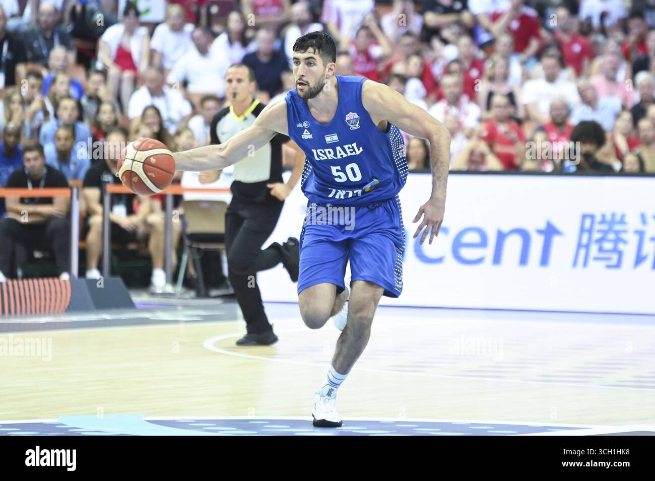 Yovel Zoosman (ISR) during match of the FIBA EuroBasket 2025 between ...