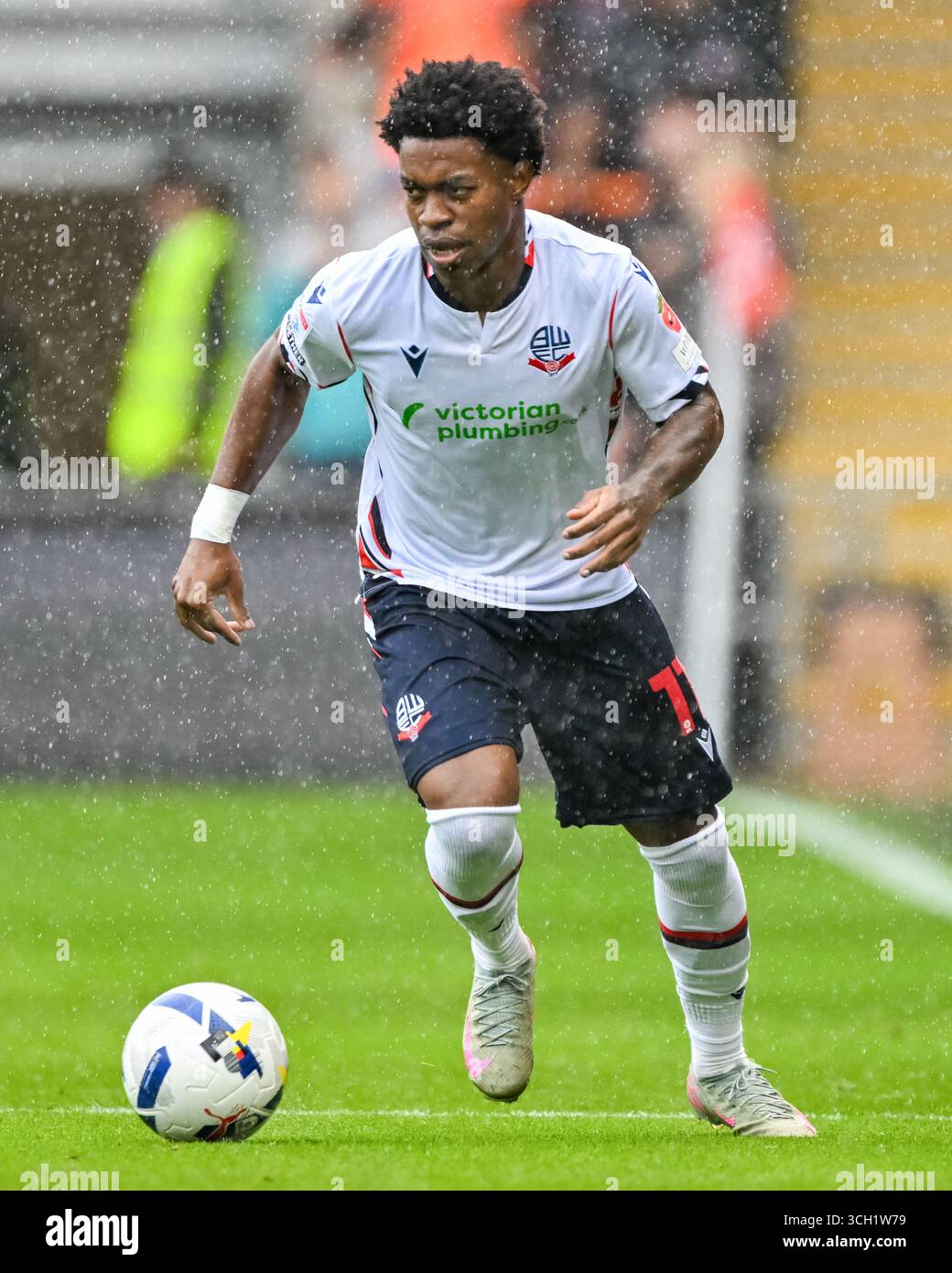 Thierry Gale of Bolton Wanderers during the Sky Bet League 1 match ...