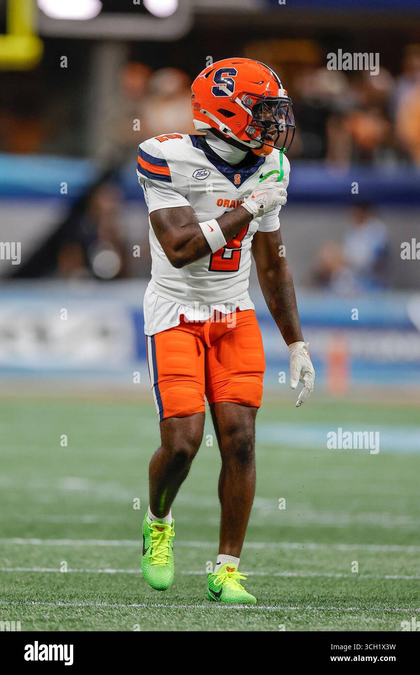 August 30, 2025: Andre Turrentine of Syracuse in action during the ...