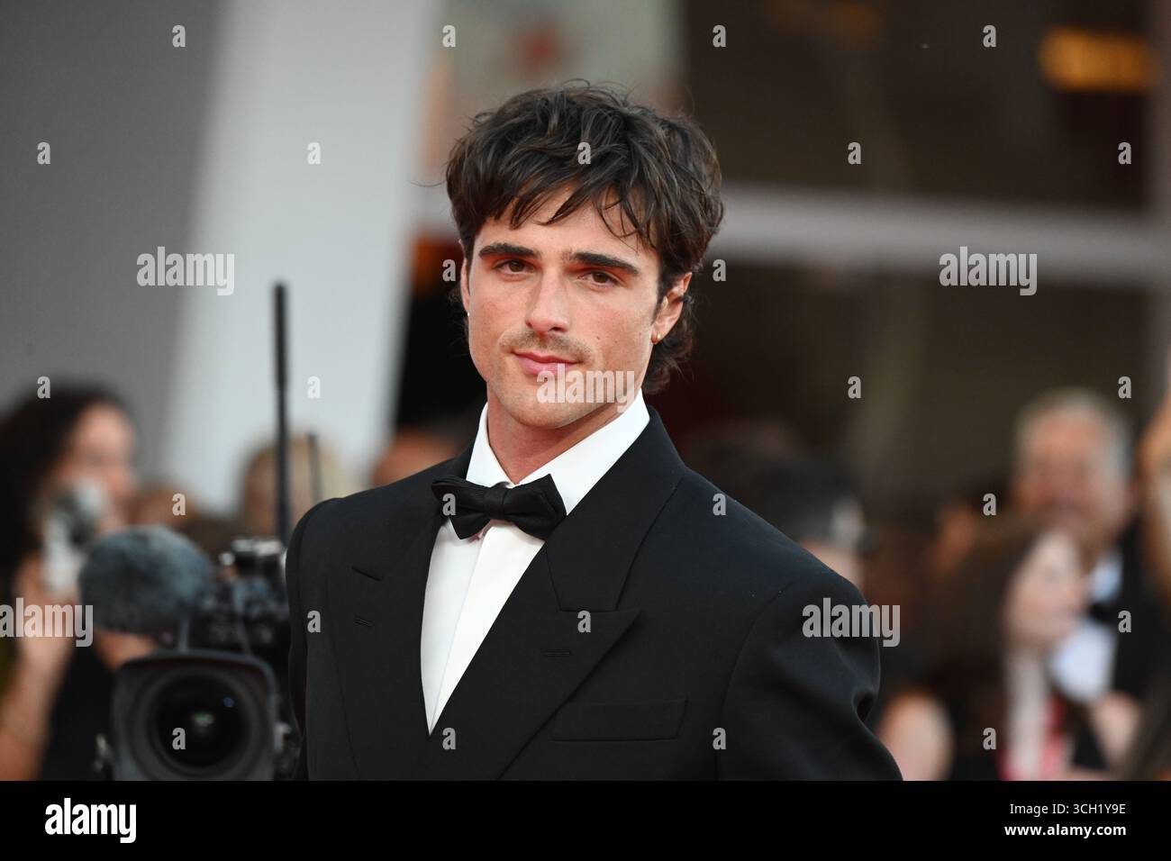 Venice, Italy, 30 august 2025, cast of film Frankenstein on the red carpet, Massimo Peca ...