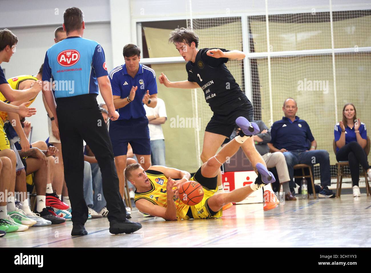 30.08.2025, Oranienburger MBS-Arena, Oranienburg, DEU, Testspiel, ALBA ...