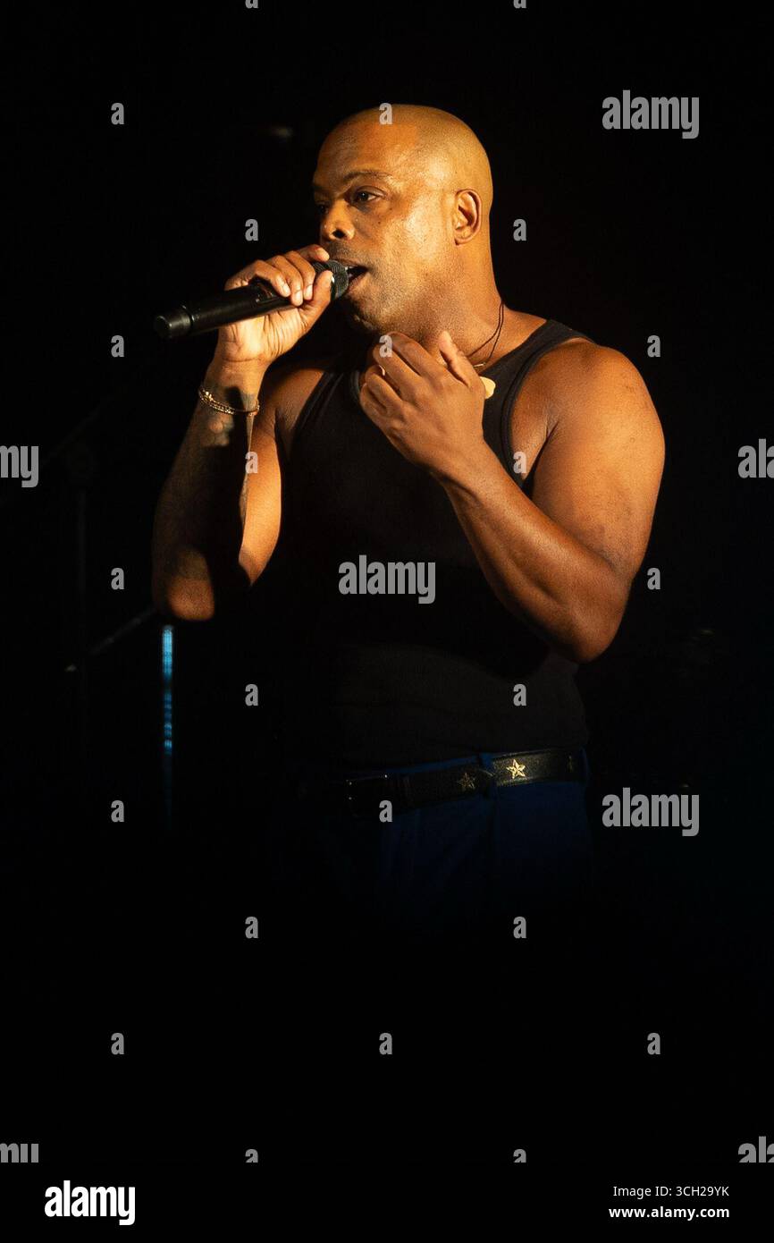 August 30, 2025. Loures, Portugal. Afropop singer from The Netherlands ...