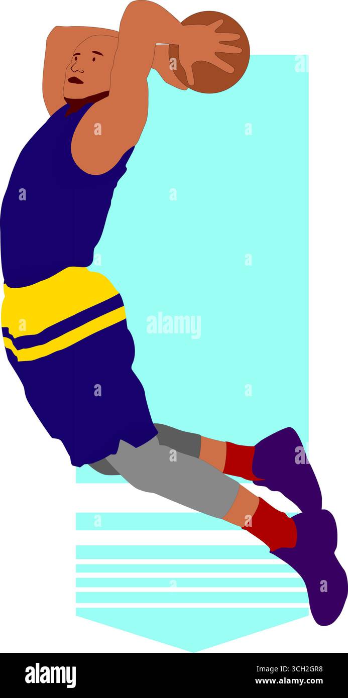 Professional basketball player dribbling Cut Out Stock Images ...