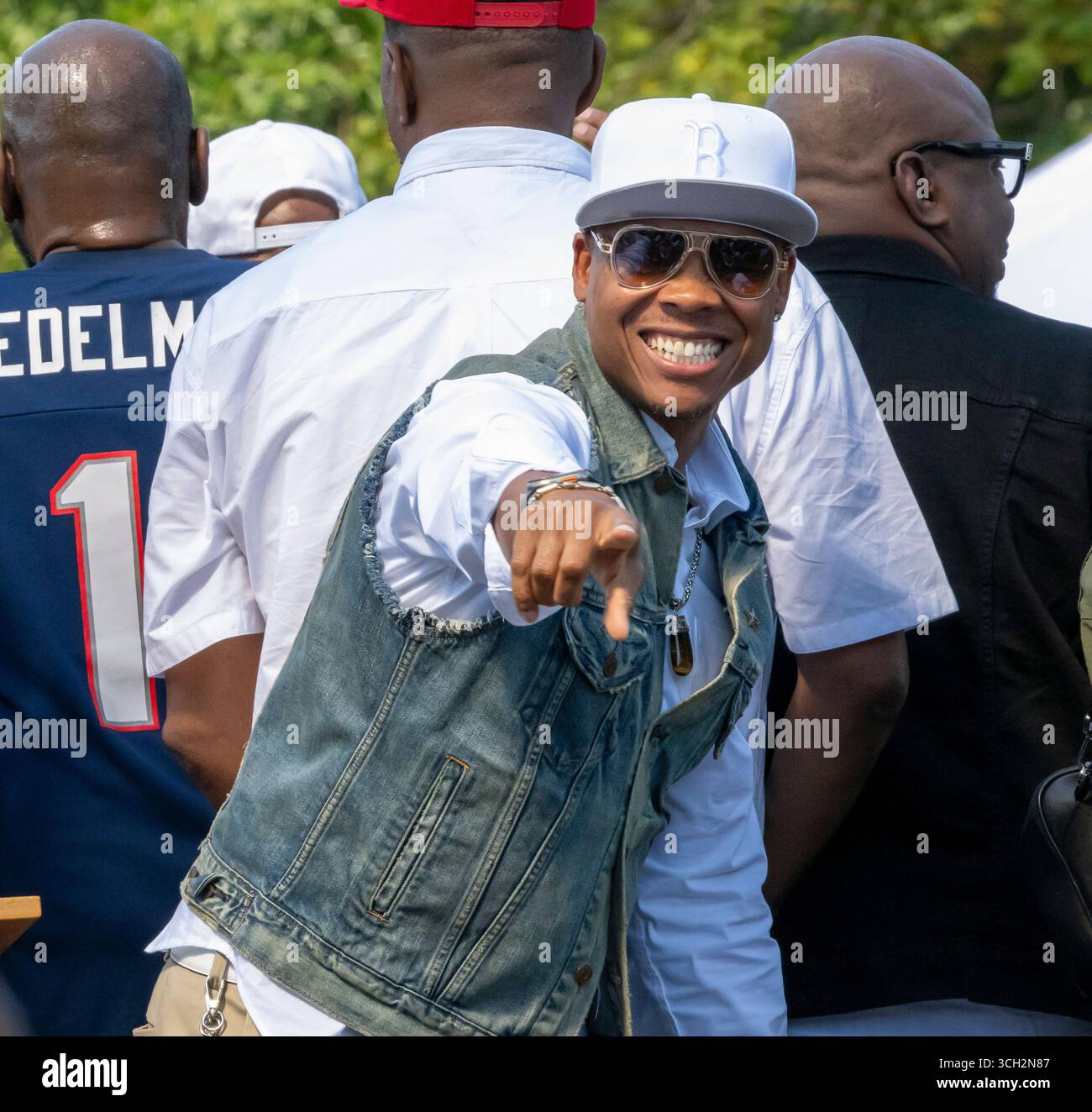 August 30, 2025 Boston, Massachusetts, USA Ronnie Devoe of New Edition ...