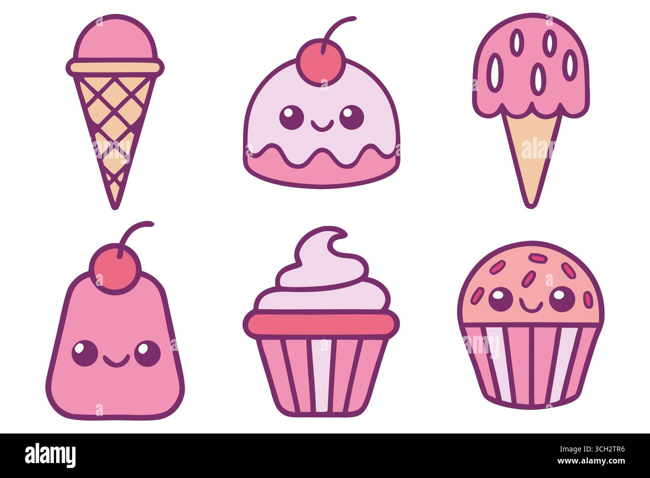 Chocolate dessert jelly on Stock Vector Images - Alamy