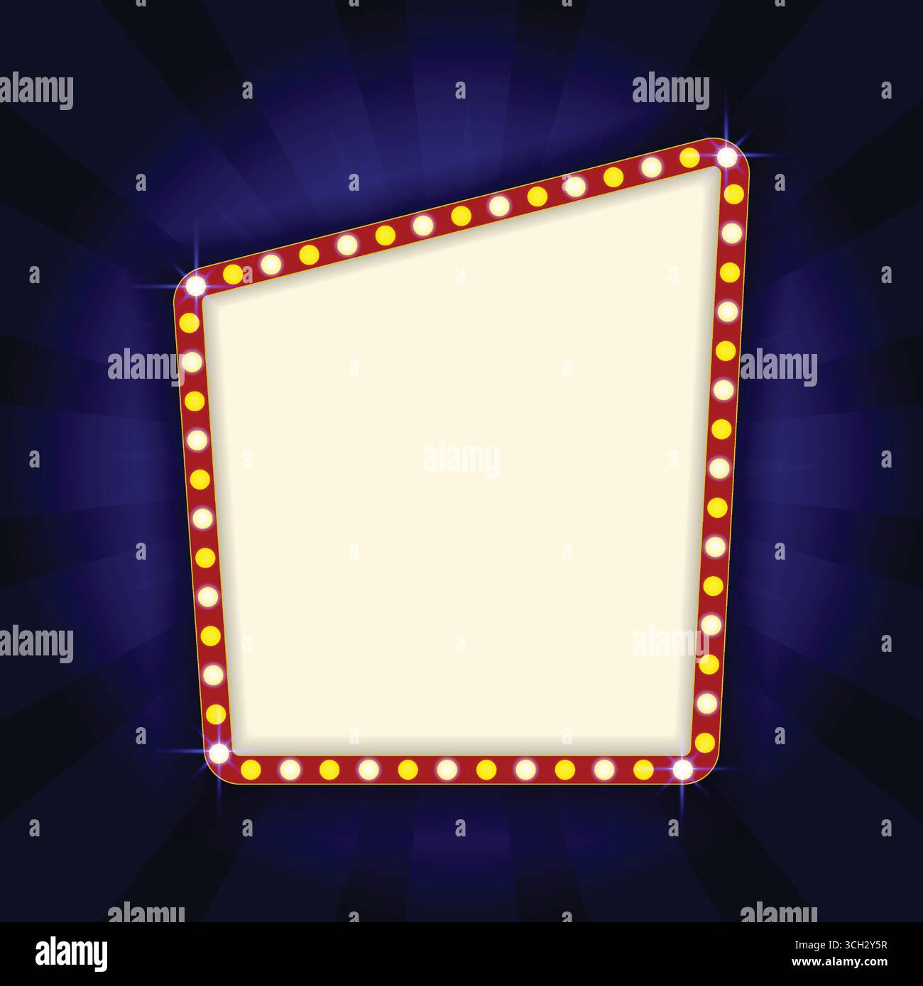 Cinema interior neon Stock Vector Images - Alamy