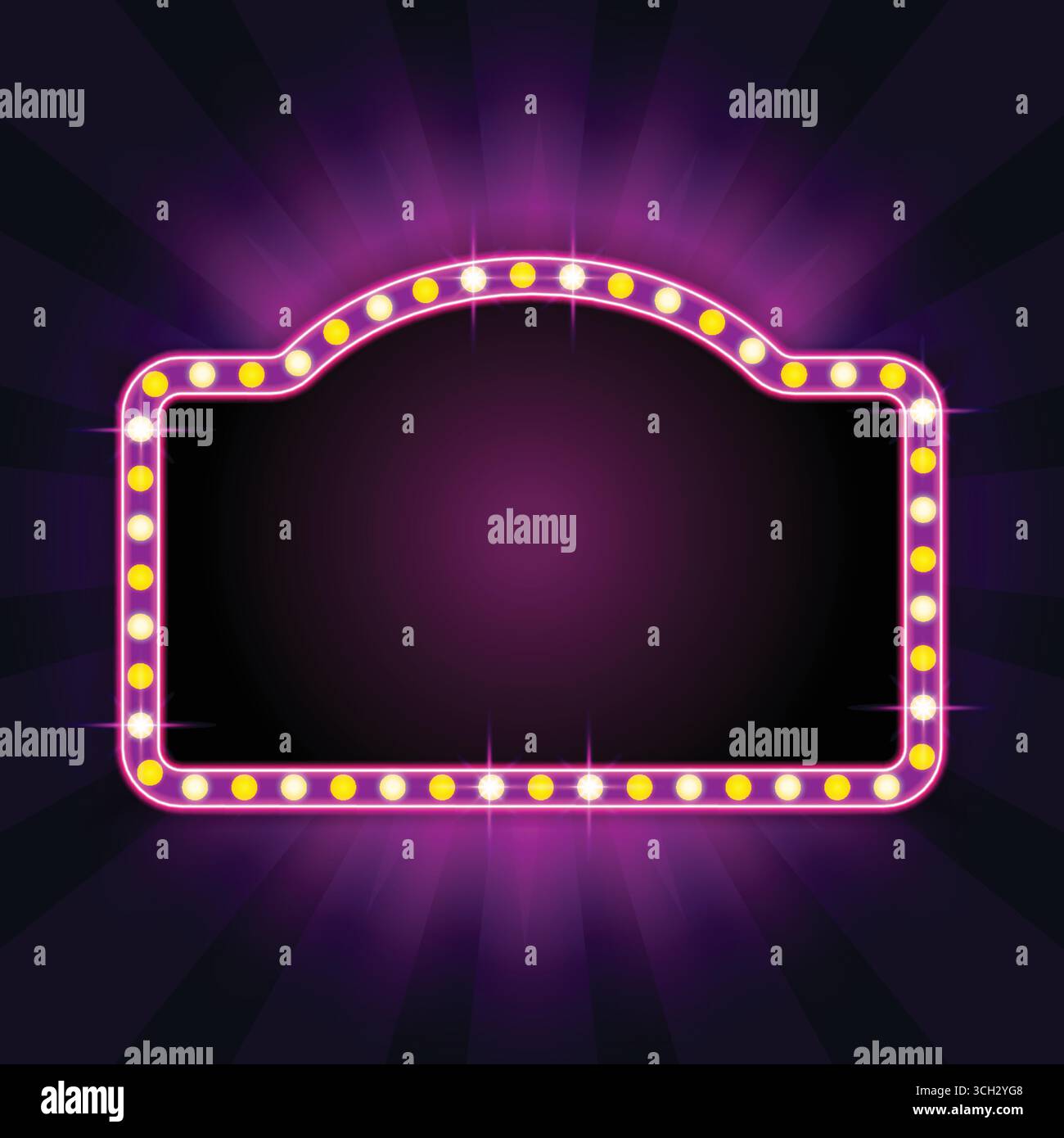 Cinema neon pink Stock Vector Images - Alamy