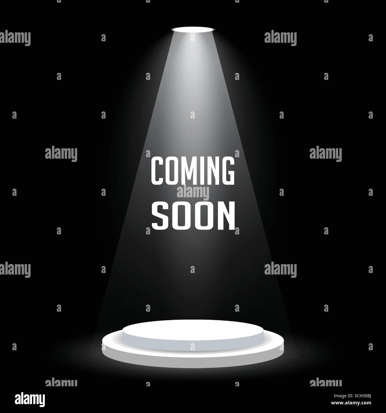 Red carpet round podium Stock Vector Images - Alamy