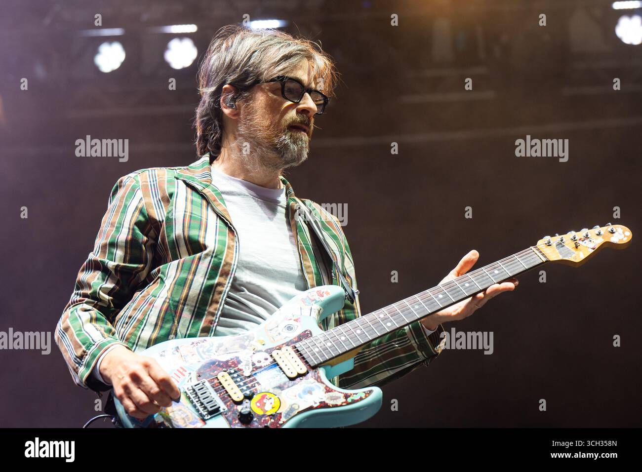 Seattle, USA. 30 Aug, 2025. Weezer performing at the Fountain stage ...