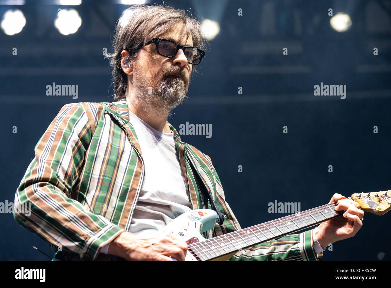 Seattle, USA. 30 Aug, 2025. Weezer performing at the Fountain stage ...
