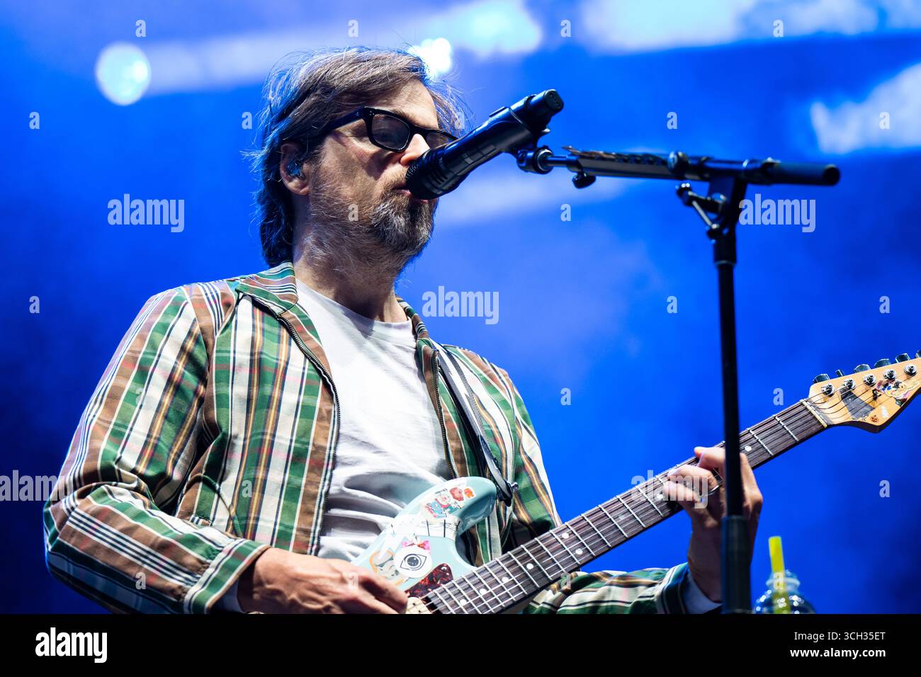 Seattle, USA. 30 Aug, 2025. Weezer performing at the Fountain stage ...