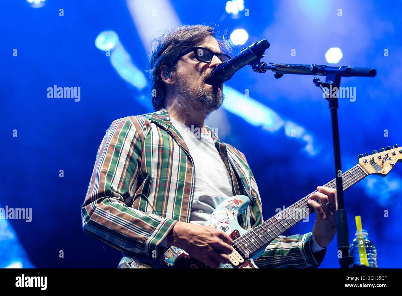 Seattle, USA. 30 Aug, 2025. Weezer performing at the Fountain stage ...