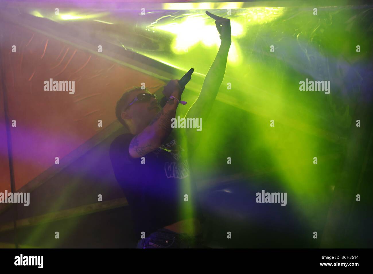HAMBURG, GERMANY - AUGUST 15, 2025: "MC Windhund" performing at the MS ...