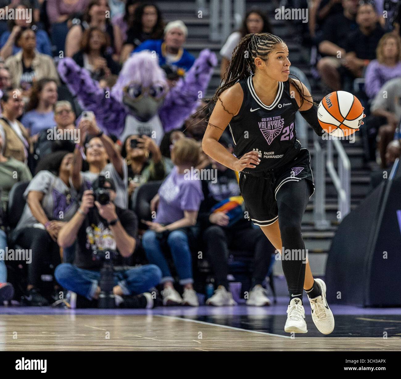 August 30 2025 San Francisco CA, U.S.A. during the WNBA Basketball game ...