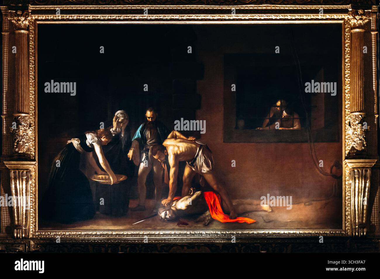 Valletta, Malta – April 10, 2025: Masterpiece “The Beheading of Saint ...