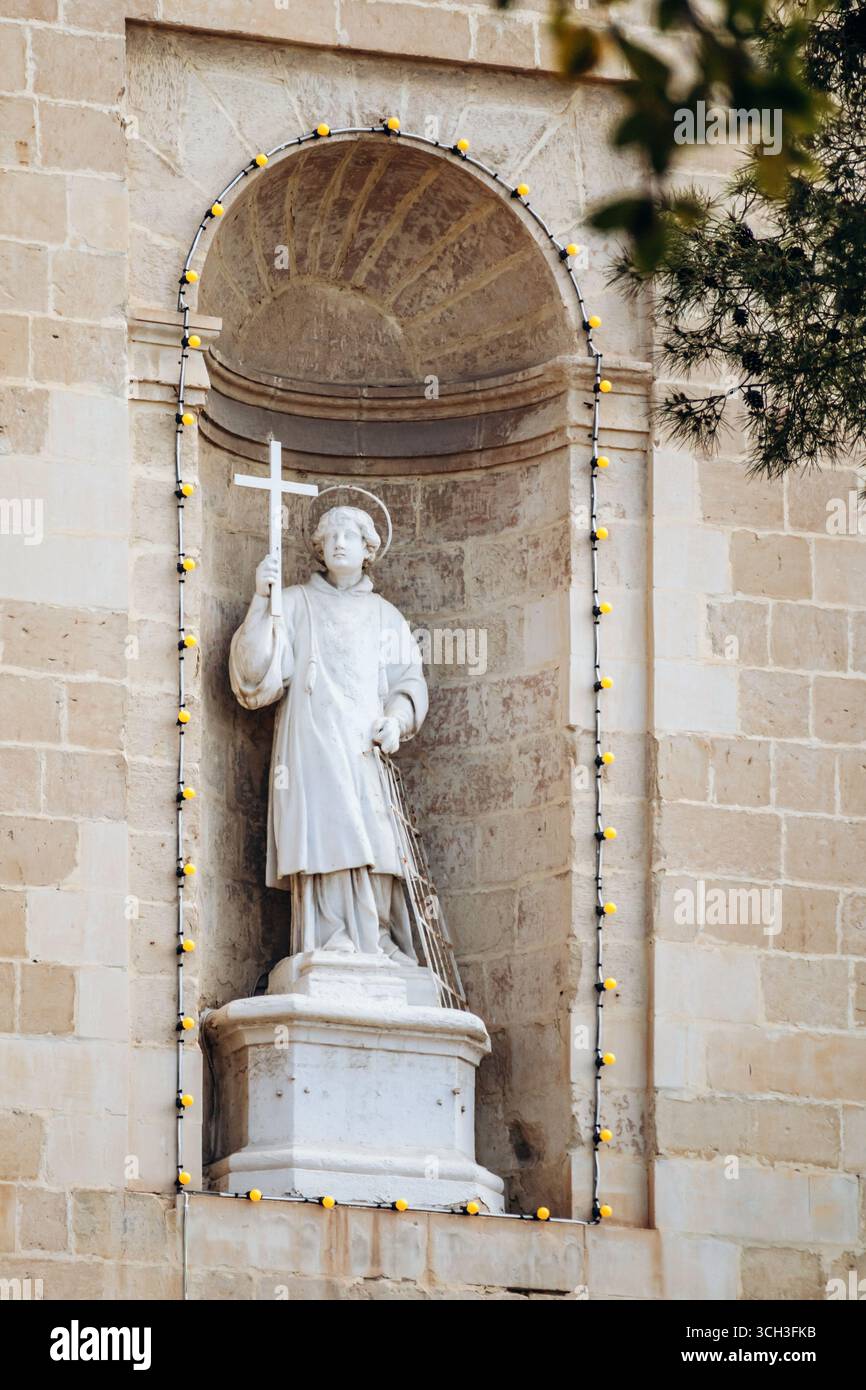 Beautiful marble statue stands hi-res stock photography and images - Alamy