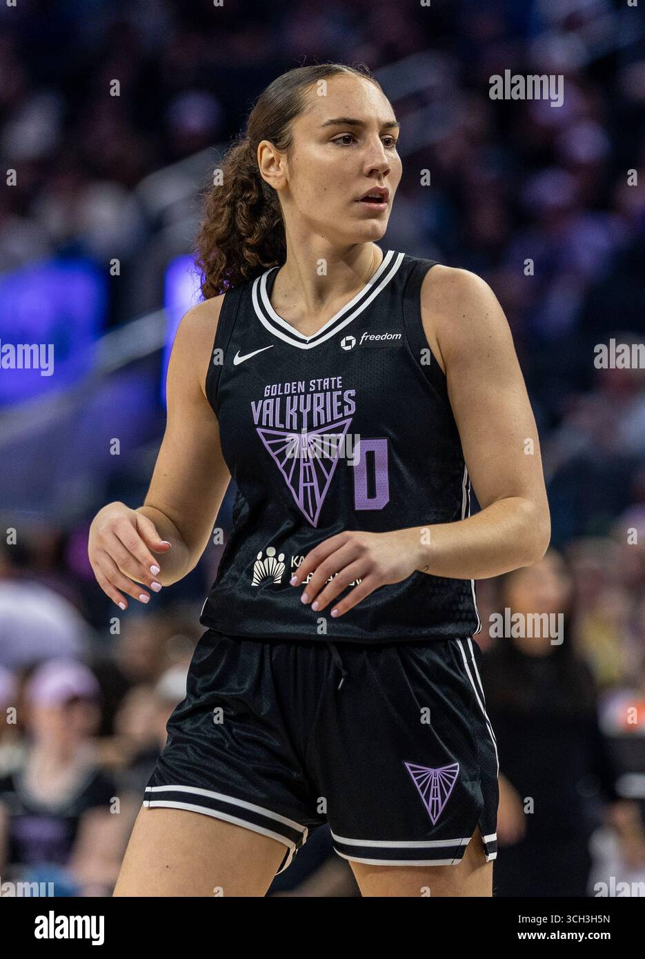 August 30 2025 San Francisco CA, U.S.A. Golden State guard Carla Leite ...