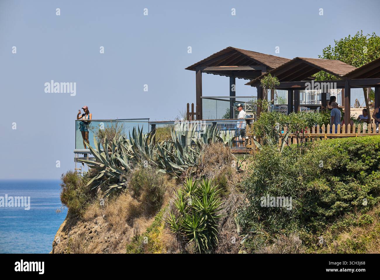 Logas the sunset beach Stock Photo - Alamy