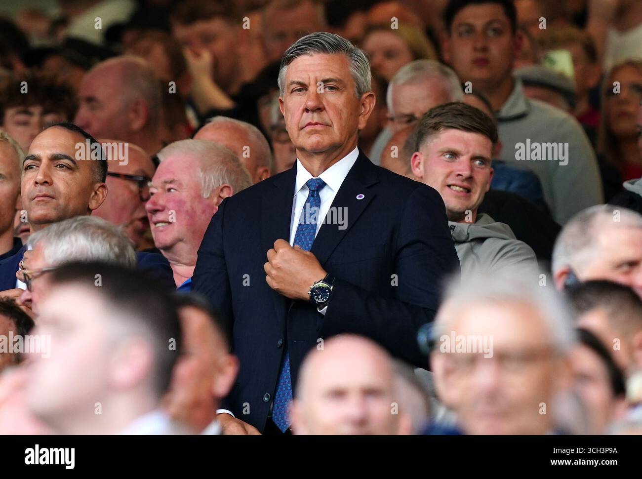 Rangers chairman Andrew Cavenagh before the William Hill Premiership ...