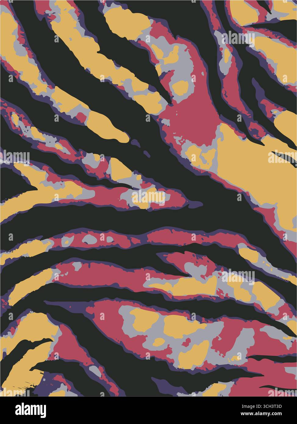 Animal skin seamless pattern. zebra , zebra with flowers, zebra with ...