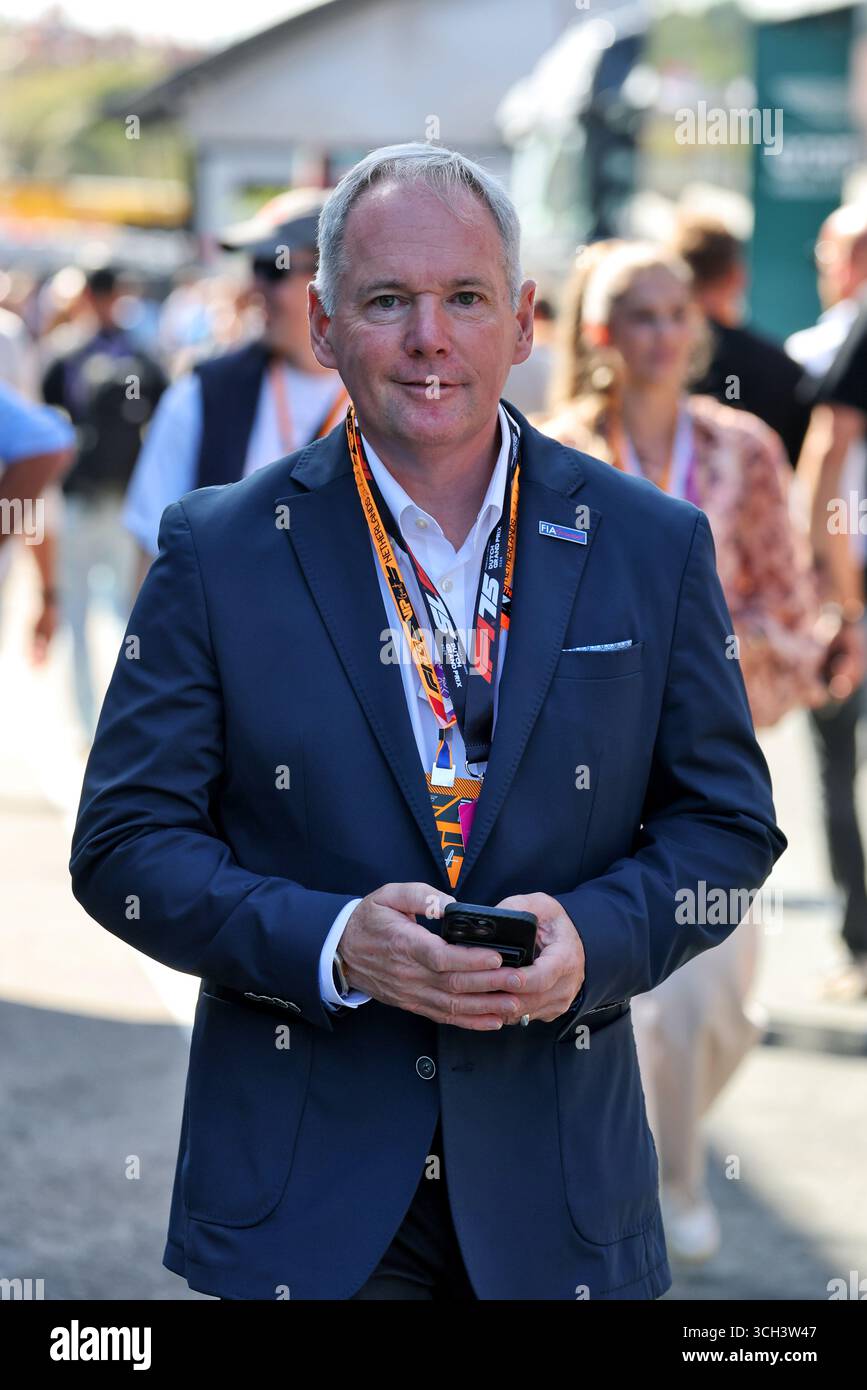 Tim Mayer (USA) FIA Forward. 31.08.2025. Formula 1 World Championship ...