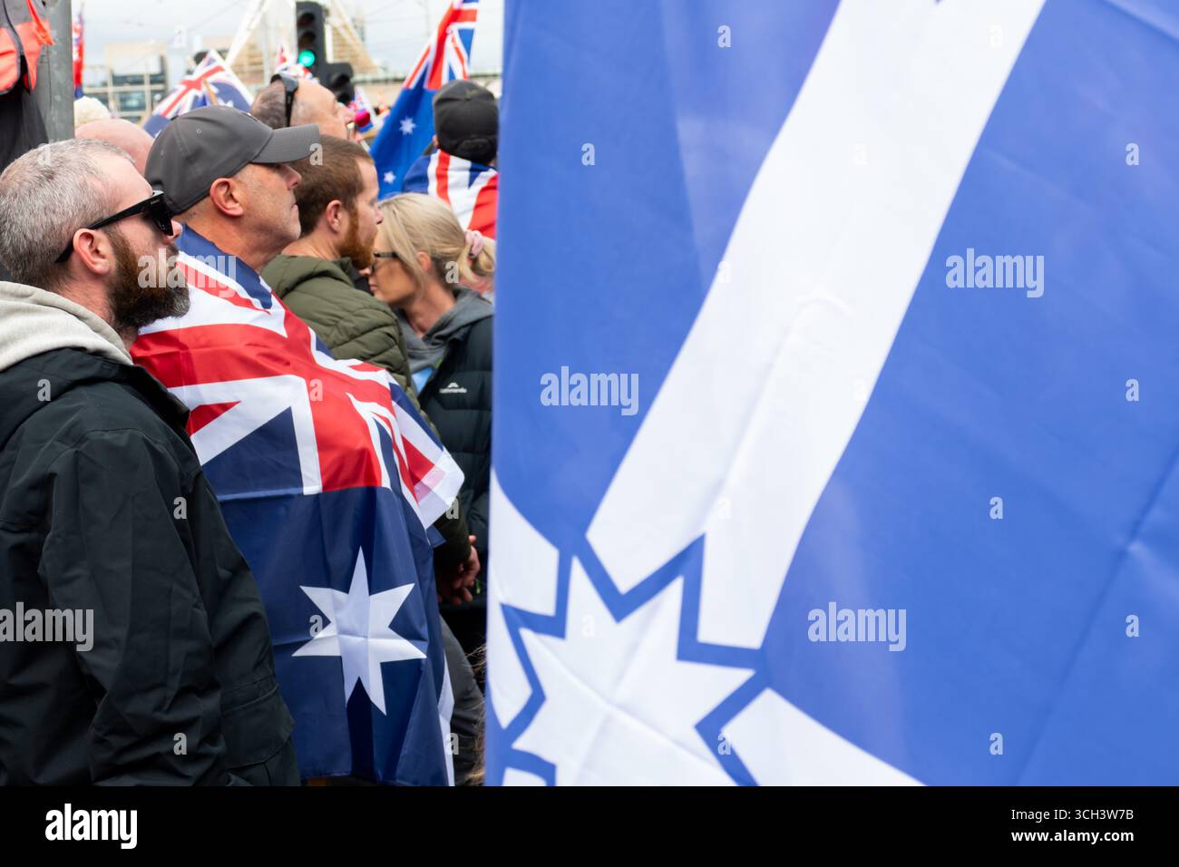 Anti-immigration Groups Stage Nationwide Rallies Stock Photo - Alamy