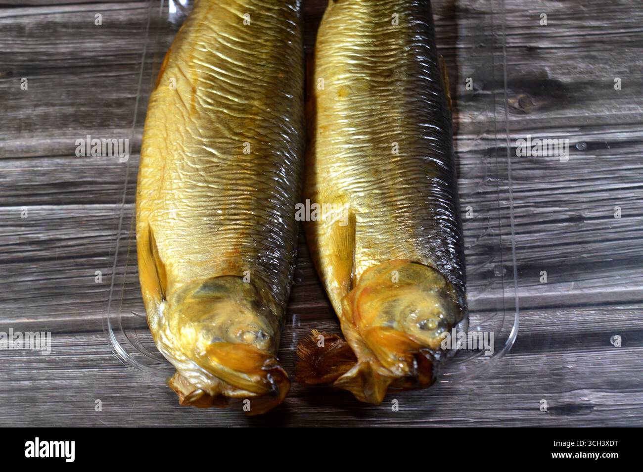 Smoked salty Herring forage fishes, salt-cured and smoked, also known ...