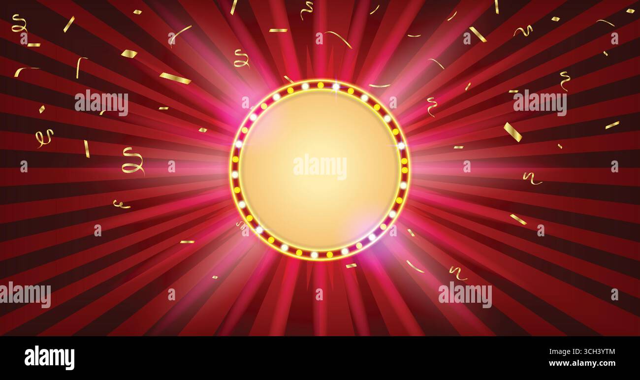 Circus neon poster Stock Vector Images - Alamy