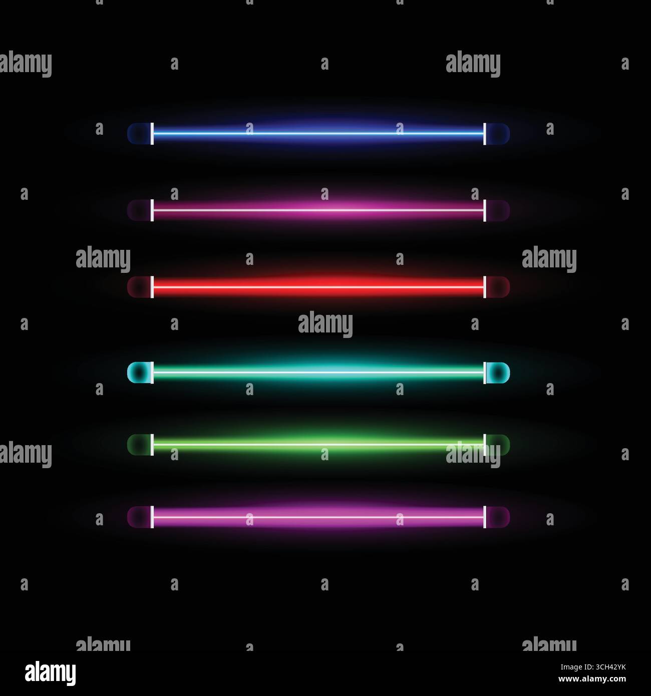 Christmas neon colors background Stock Vector Images - Alamy