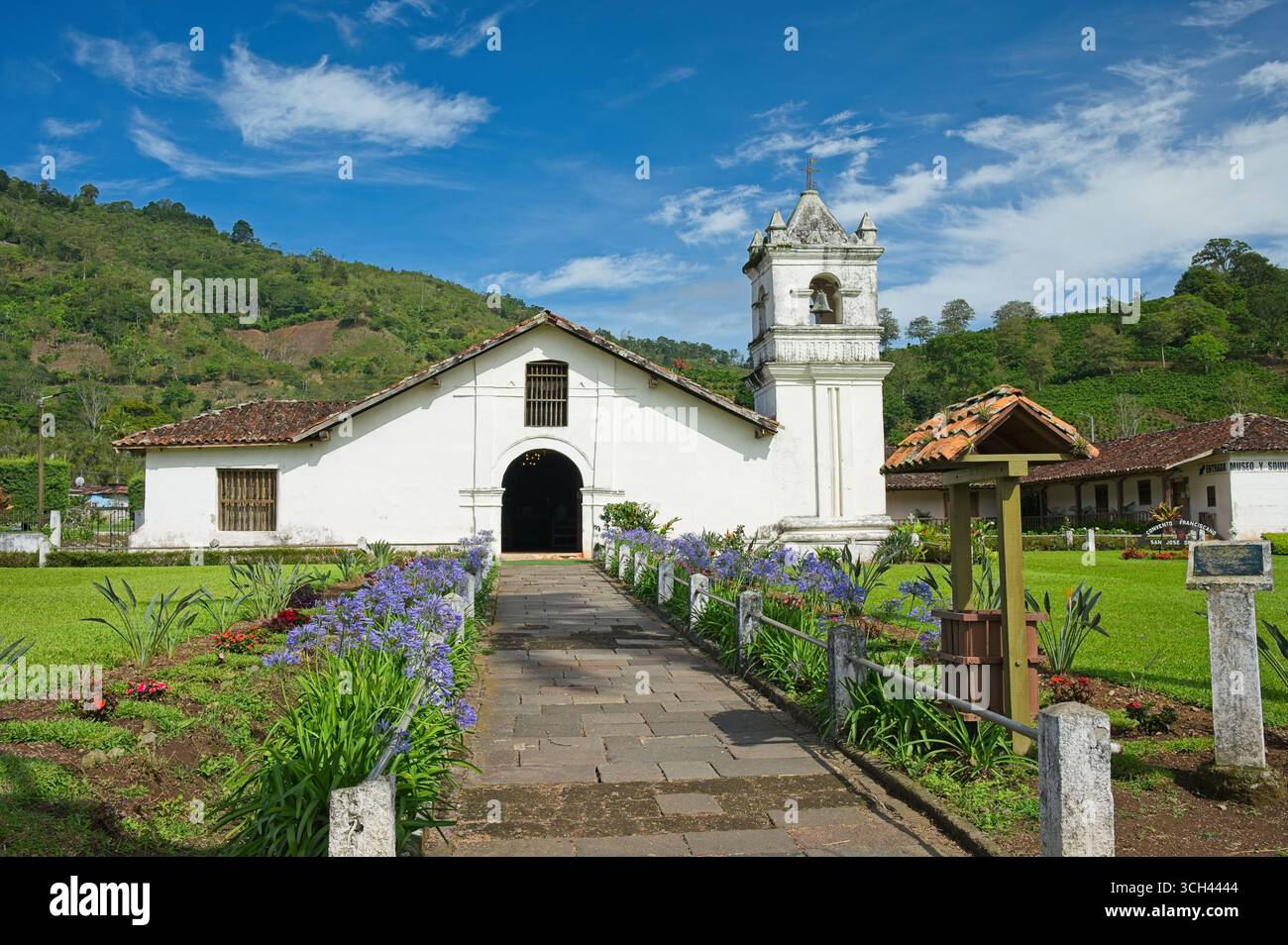 Colonial Church of Orosi in Costa Rica Stock Photo - Alamy