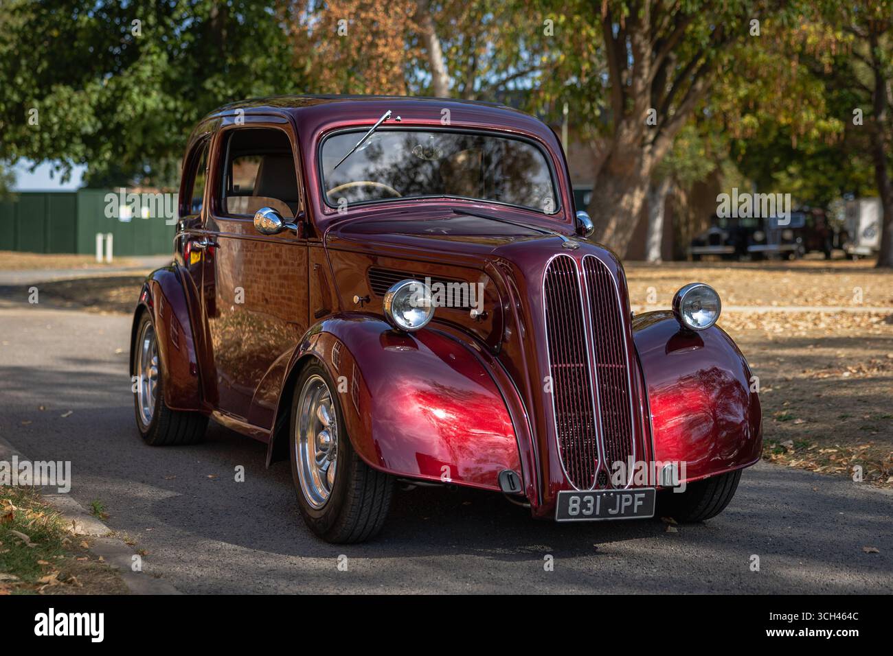 1959 Ford Popular, on display at the Bicester Motion Scamble on the ...