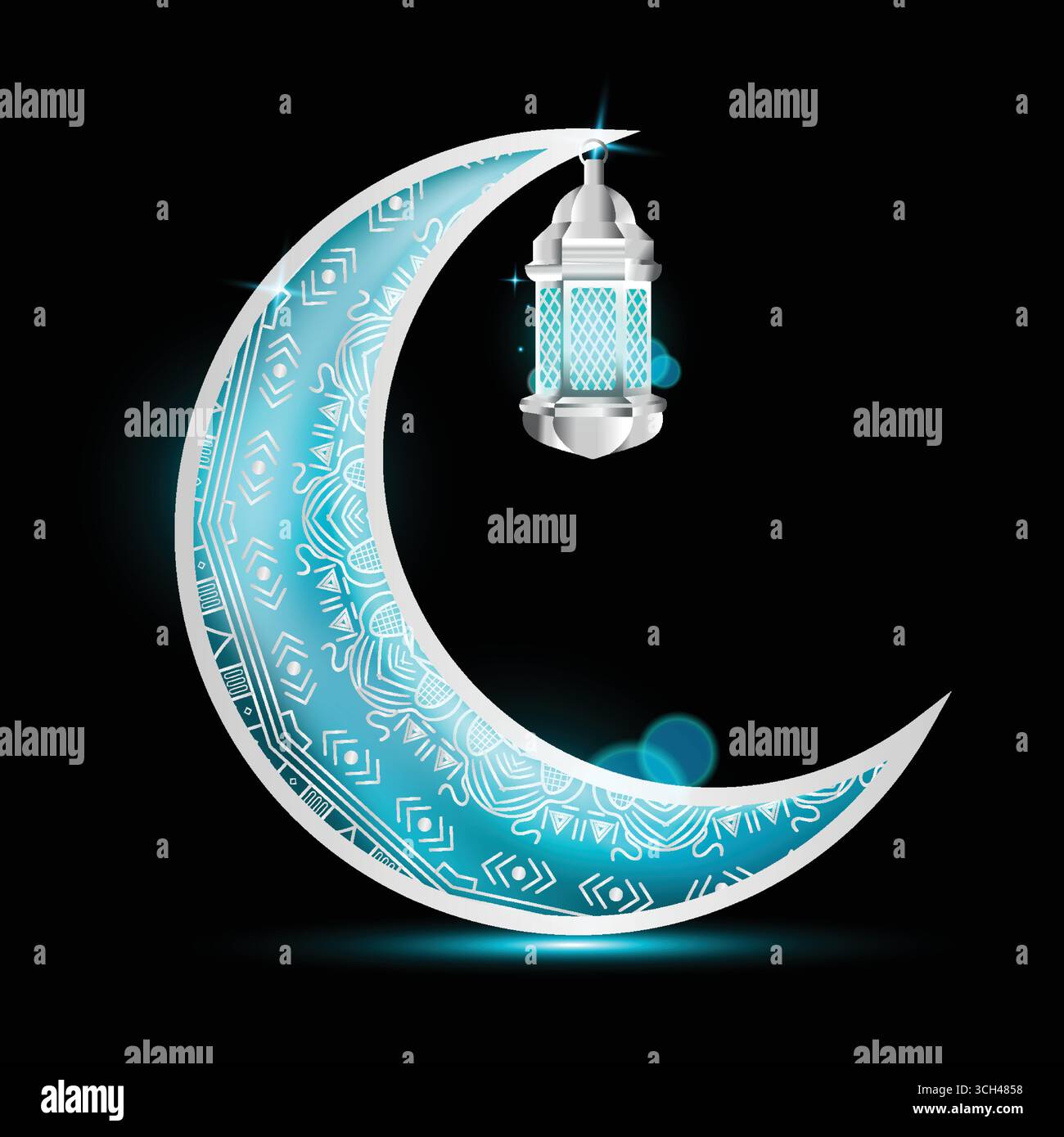 Beautiful design Ramadan Kareem with Realistic Concept Stock Vector ...