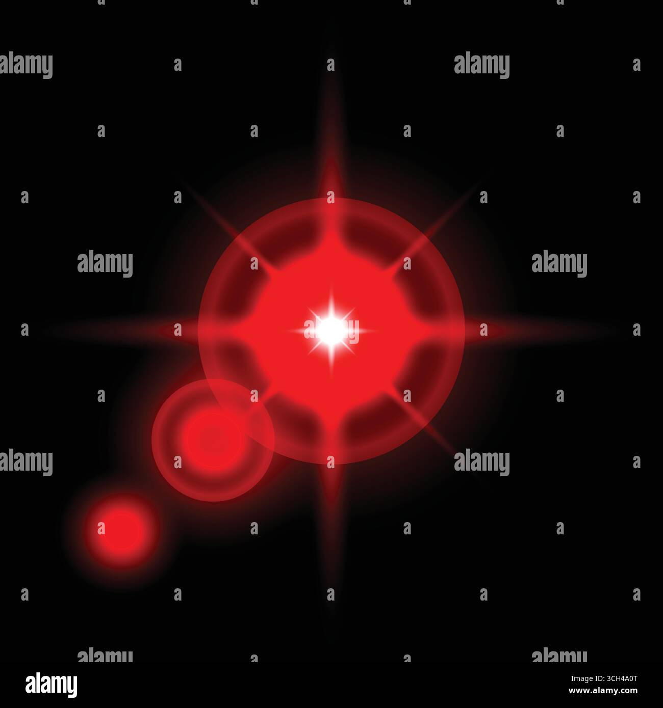 Red spark animation Stock Vector Images - Alamy