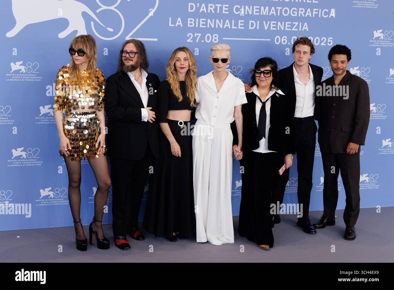 (L-R) Suki Waterhouse, Iain Forsyth, Sophia Di Martino, Tilda Swinton, Jane Pollard, George ...