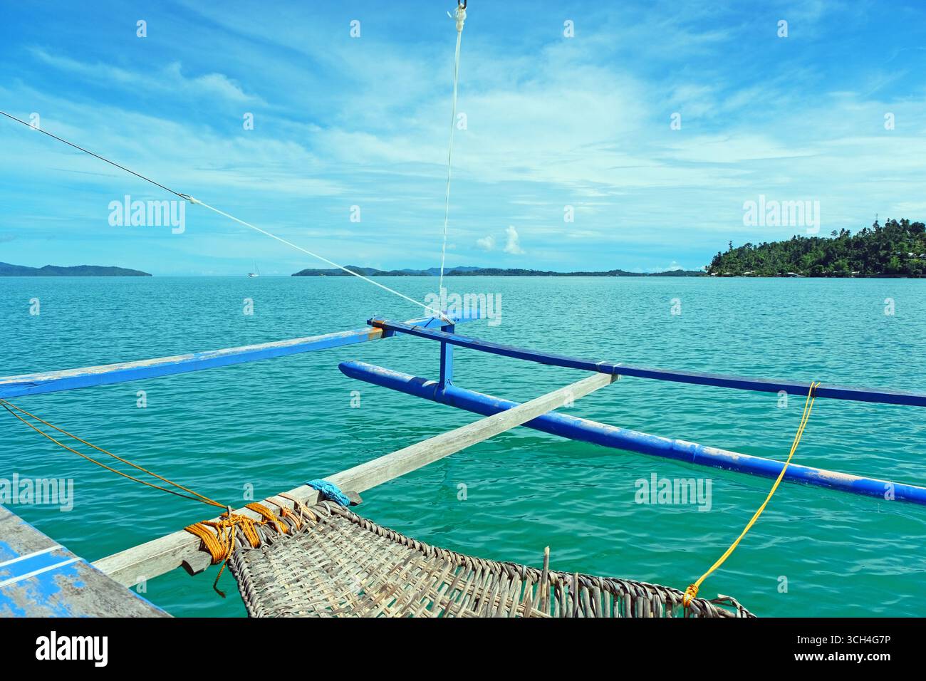 Bangka-Fahrt, Port Barton, Palawan, Philippines Stock Photo - Alamy