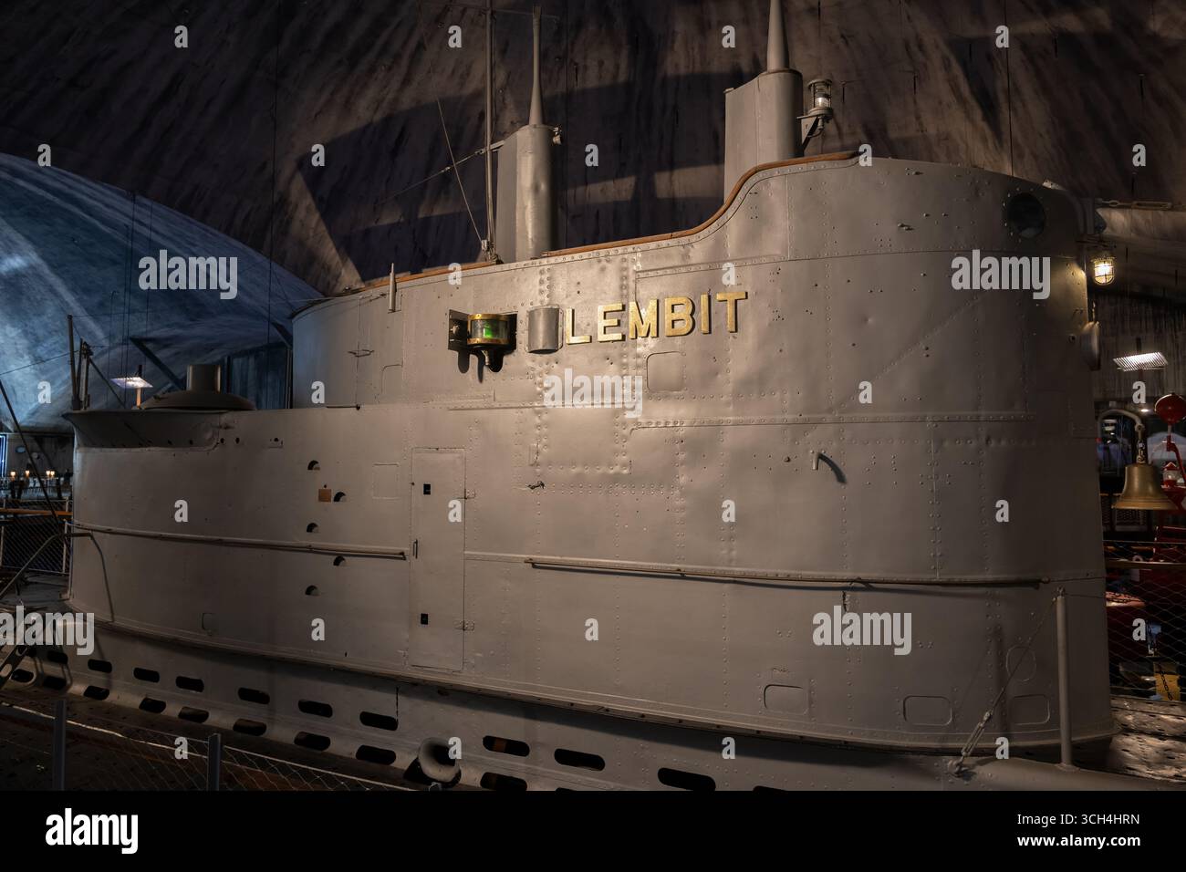 Conning tower or turret of EML Lembit Kalev-class submarine in Seaplane ...