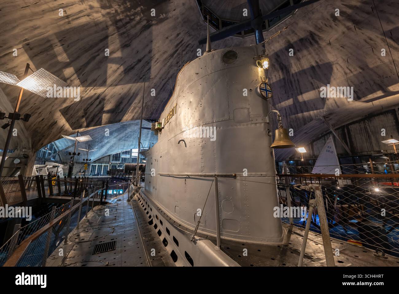 Conning tower or turret of EML Lembit Kalev-class submarine in Seaplane ...
