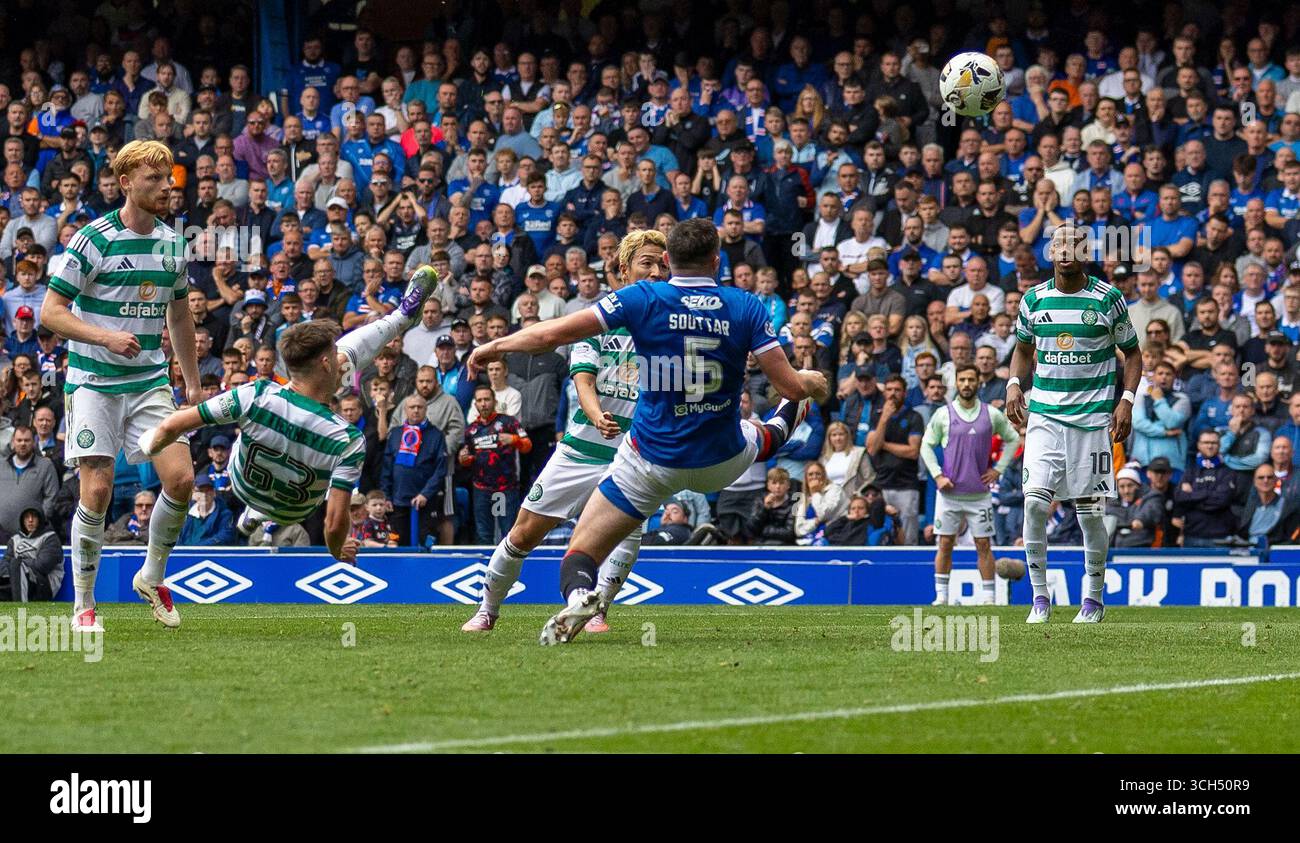 Ibrox Stadium, Glasgow, UK. 31st Aug, 2025. Scottish Premiership ...