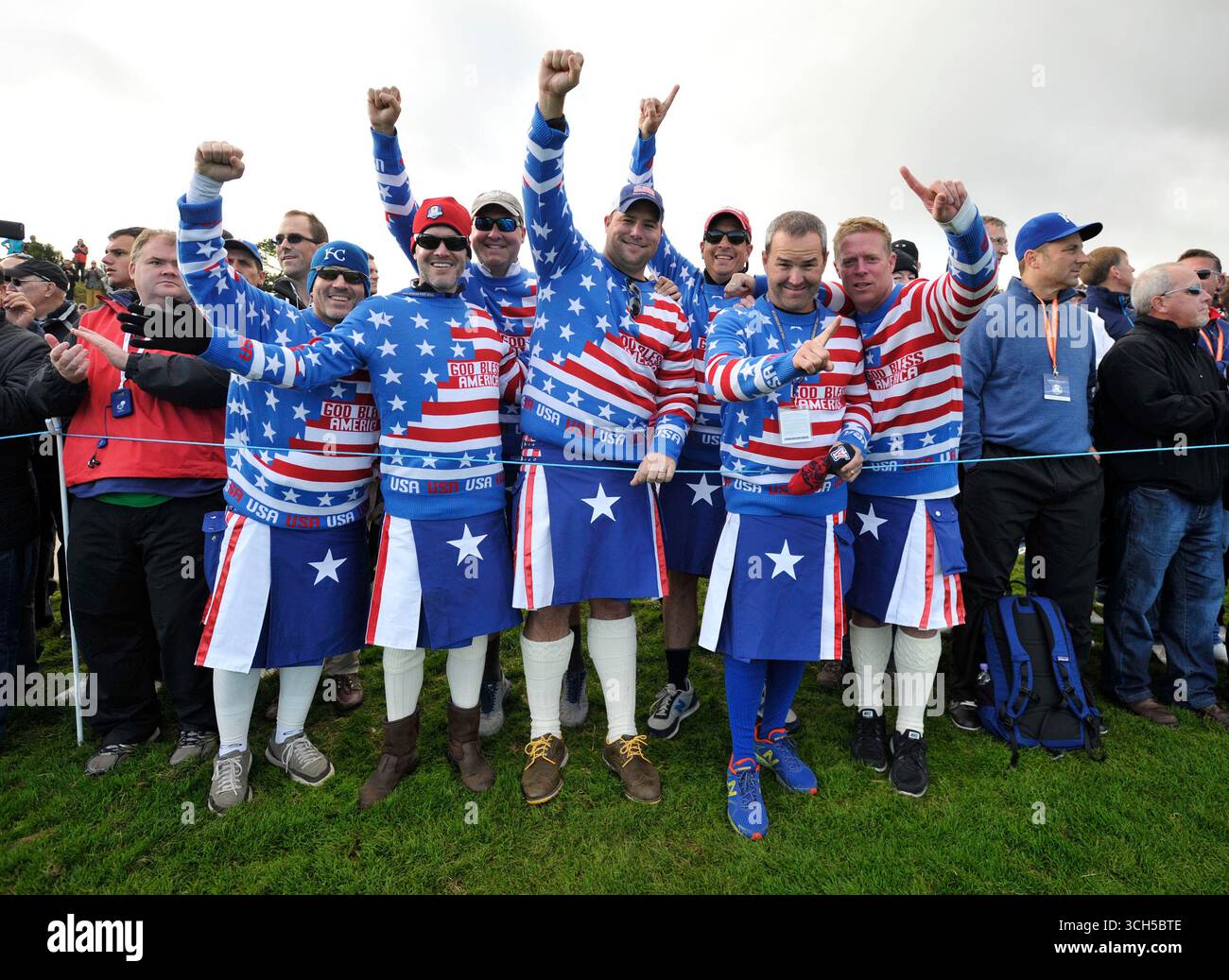 Ryder cup 2014 flag hi-res stock photography and images - Alamy