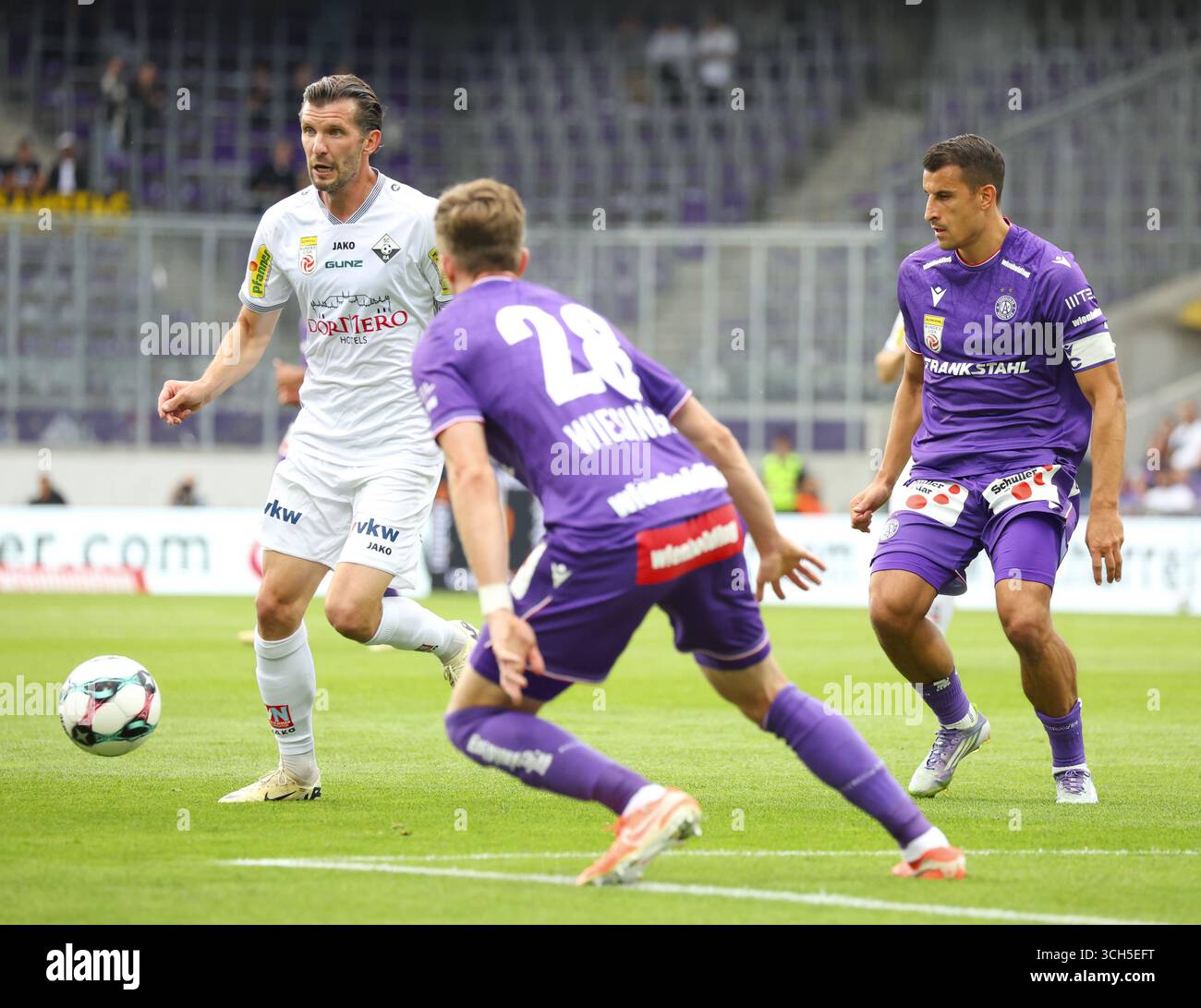 ABD0041 20250831 - WIEN - ÖSTERREICH: (v.l.) Alexander Gorgon (Altach ...