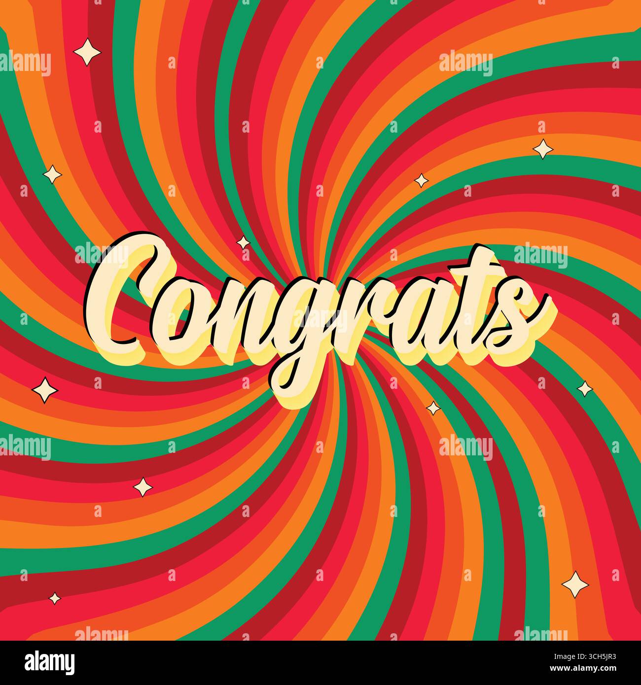 Old vintage spiral circle Stock Vector Images - Alamy