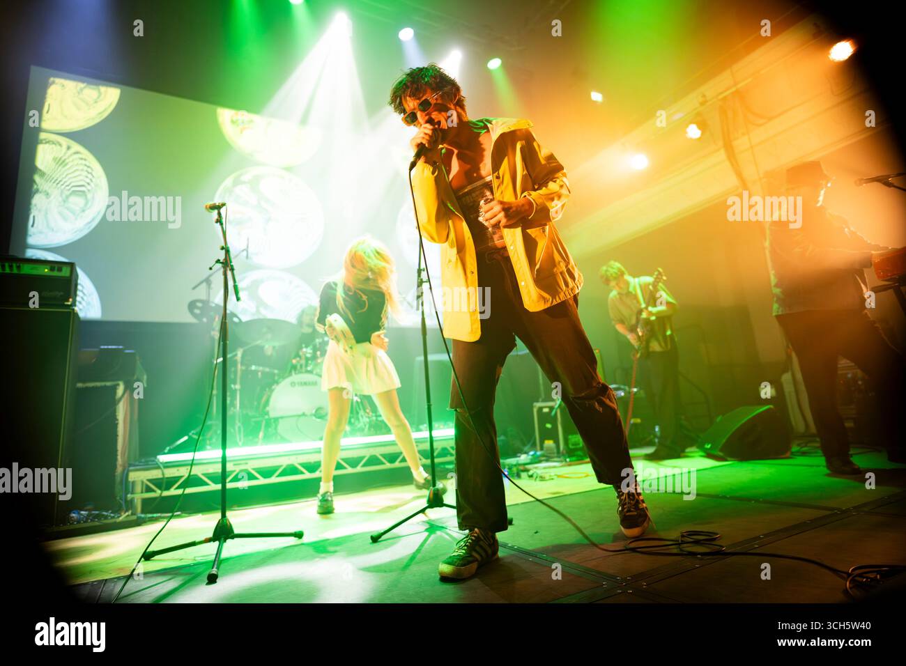 Edinburgh, Scotland. Sun 31 August 2025. English rock band the ...