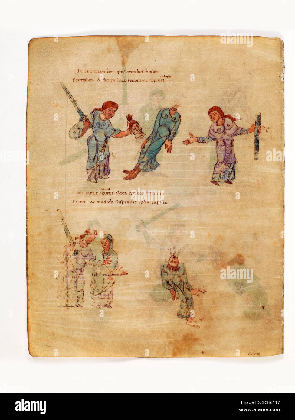 From page in manuscript Cut Out Stock Images & Pictures - Alamy