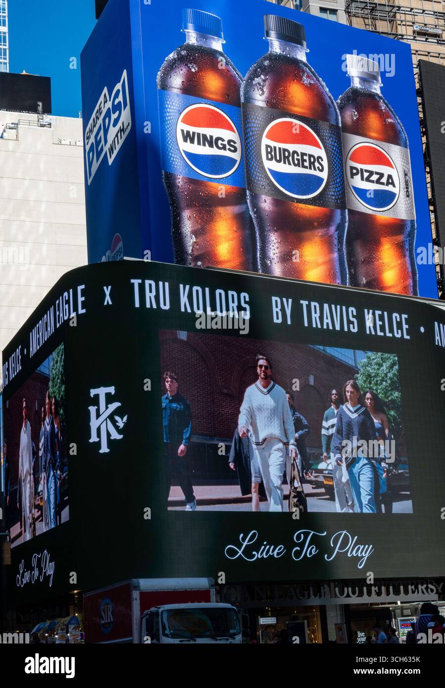 Travis Kelce is the spokesperson in a new campaign for American Eagle ...