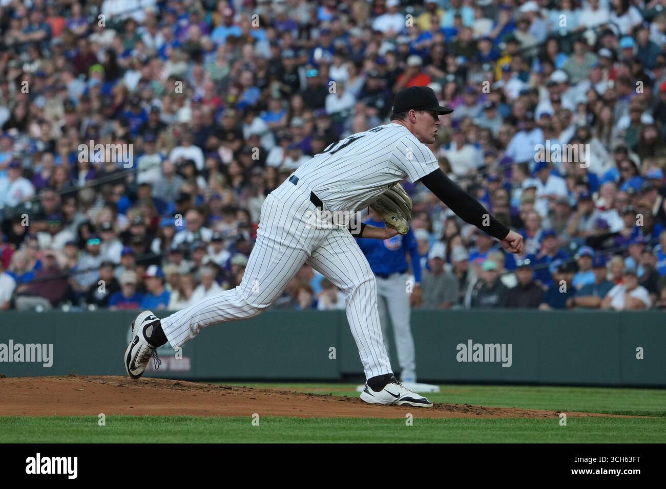 August 30 2025: Colorado pitcher Cade Brown (51) throws a pitch during ...