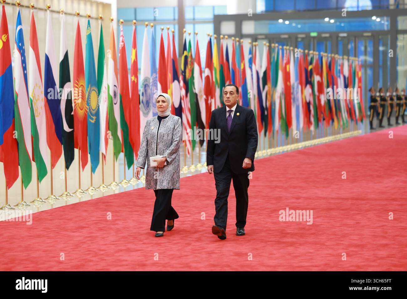 Tianjin, China. 31st Aug, 2025. Egyptian Prime Minister Mostafa ...