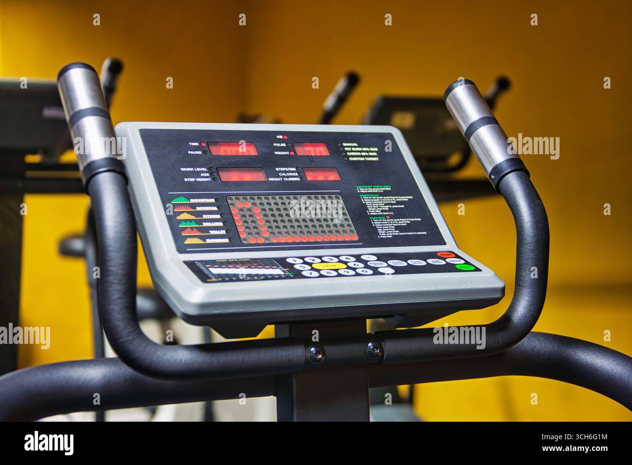 Close up professional elliptical machine hi-res stock photography and ...