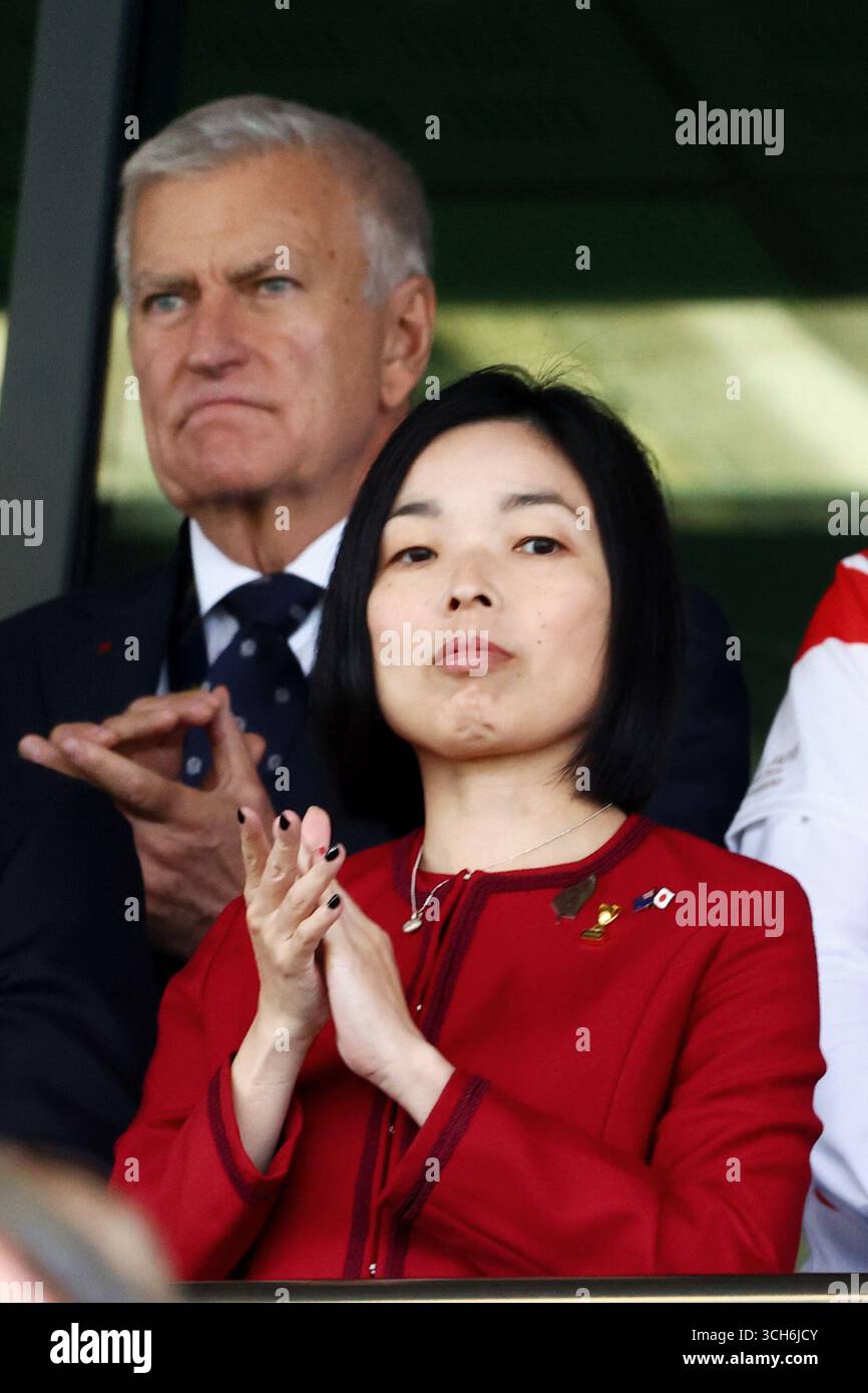 Exeter, Devon, UK. 31st Aug, 2025. Princess Akiko of Mikasa attends ...