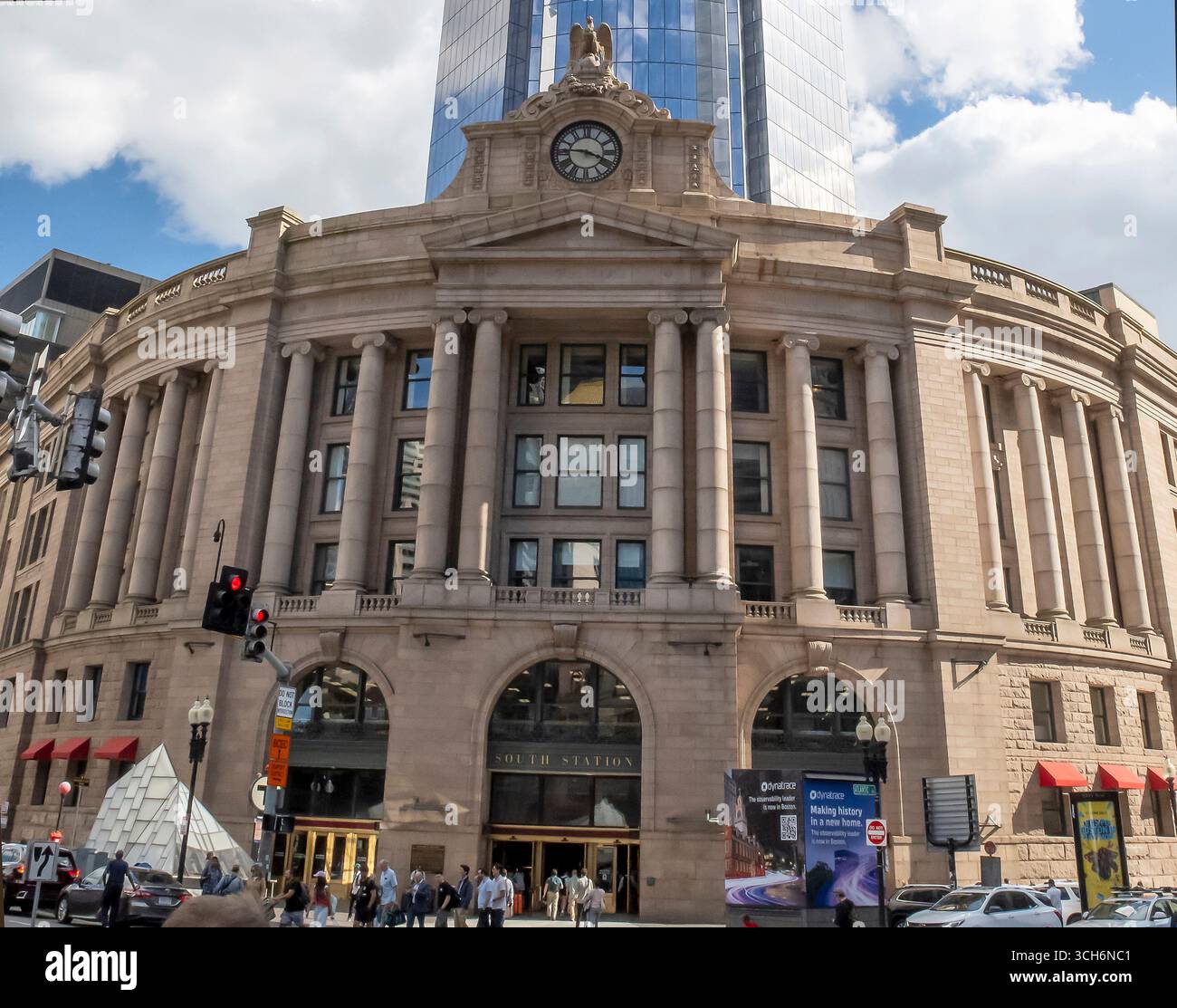 August 26, 2025 Boston, Massachusetts, USA Boston South Station is one ...