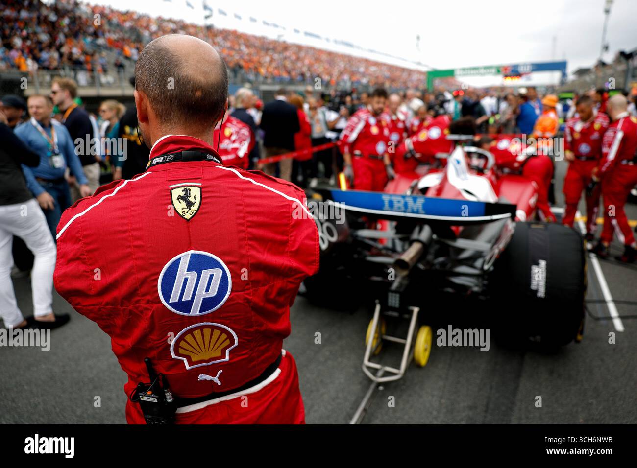 Scuderia Ferrari HP team, F1 Grand Prix of the Netherlands at Circuit ...
